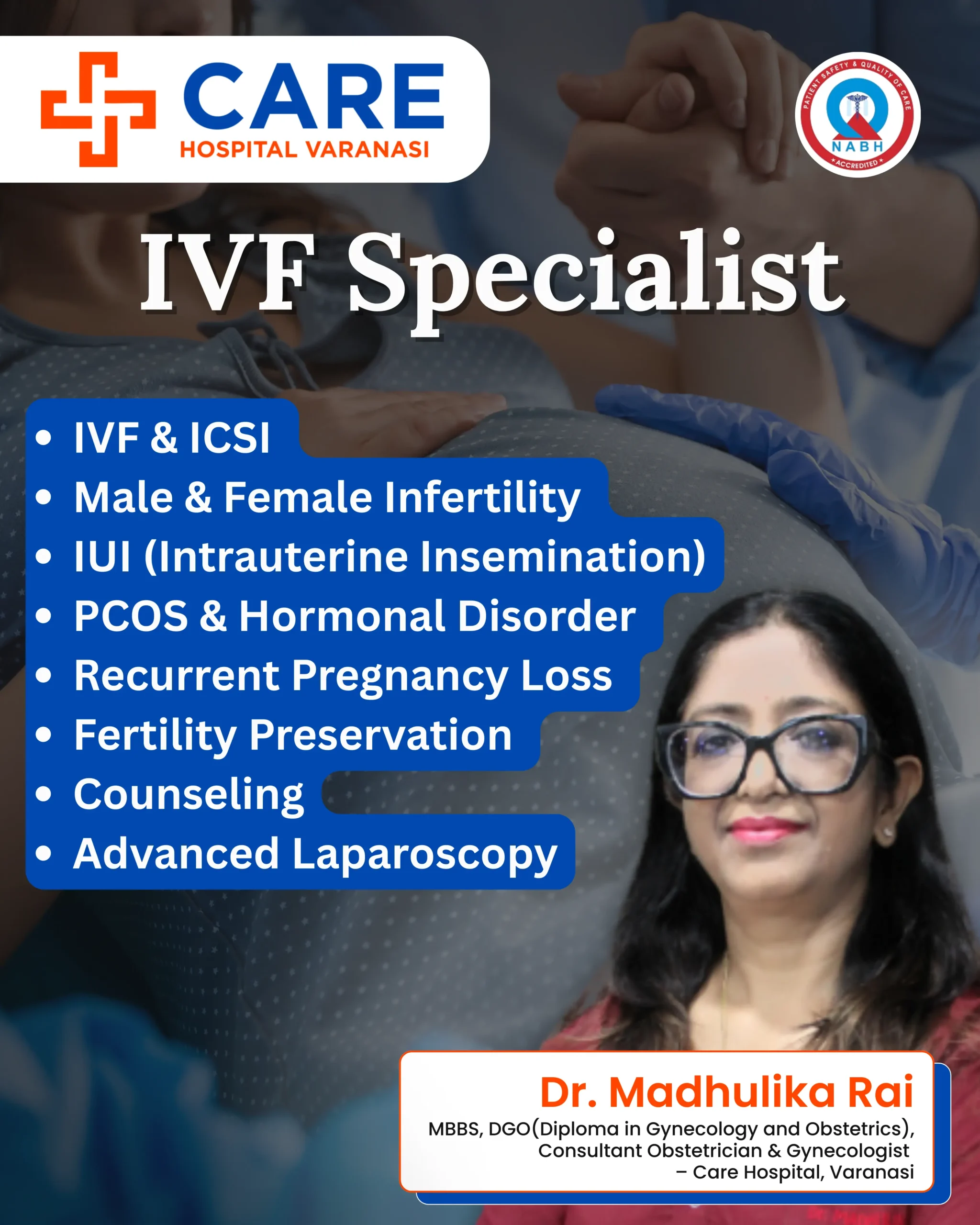 Best IVF Center In Varanasi | Infertility Treatment | Care Hospital